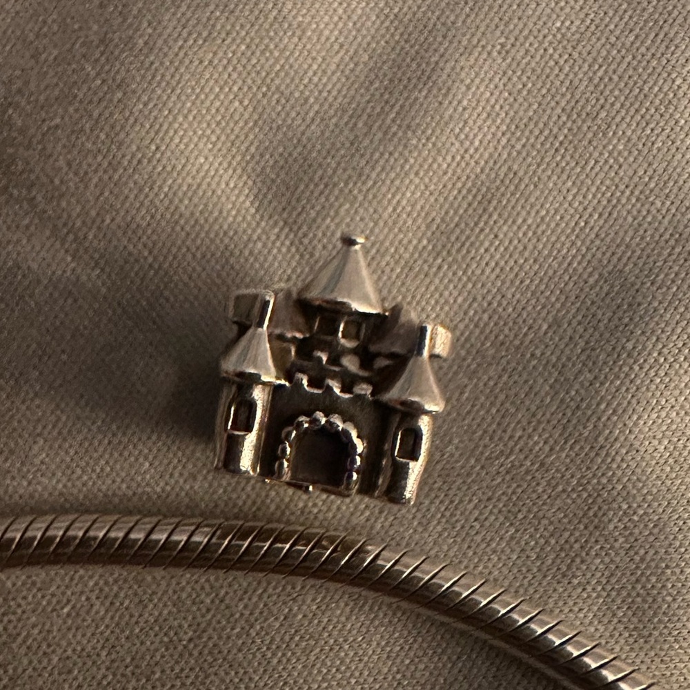 Genuine Pandora Retired Happily Ever After Castle, Go… - Gem